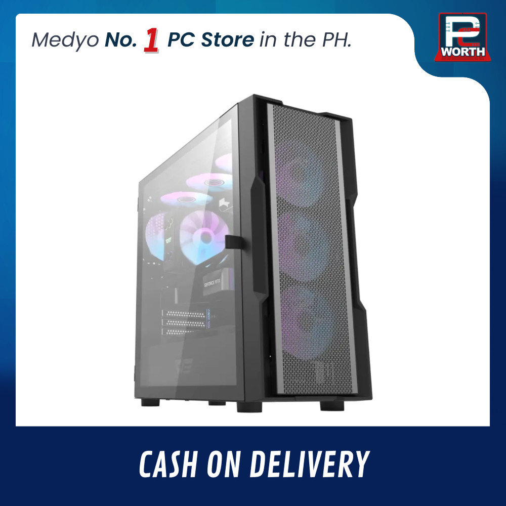 DARK FLASH DK431 BLACK EATX 4PCS ARGB FANS | PC Worth