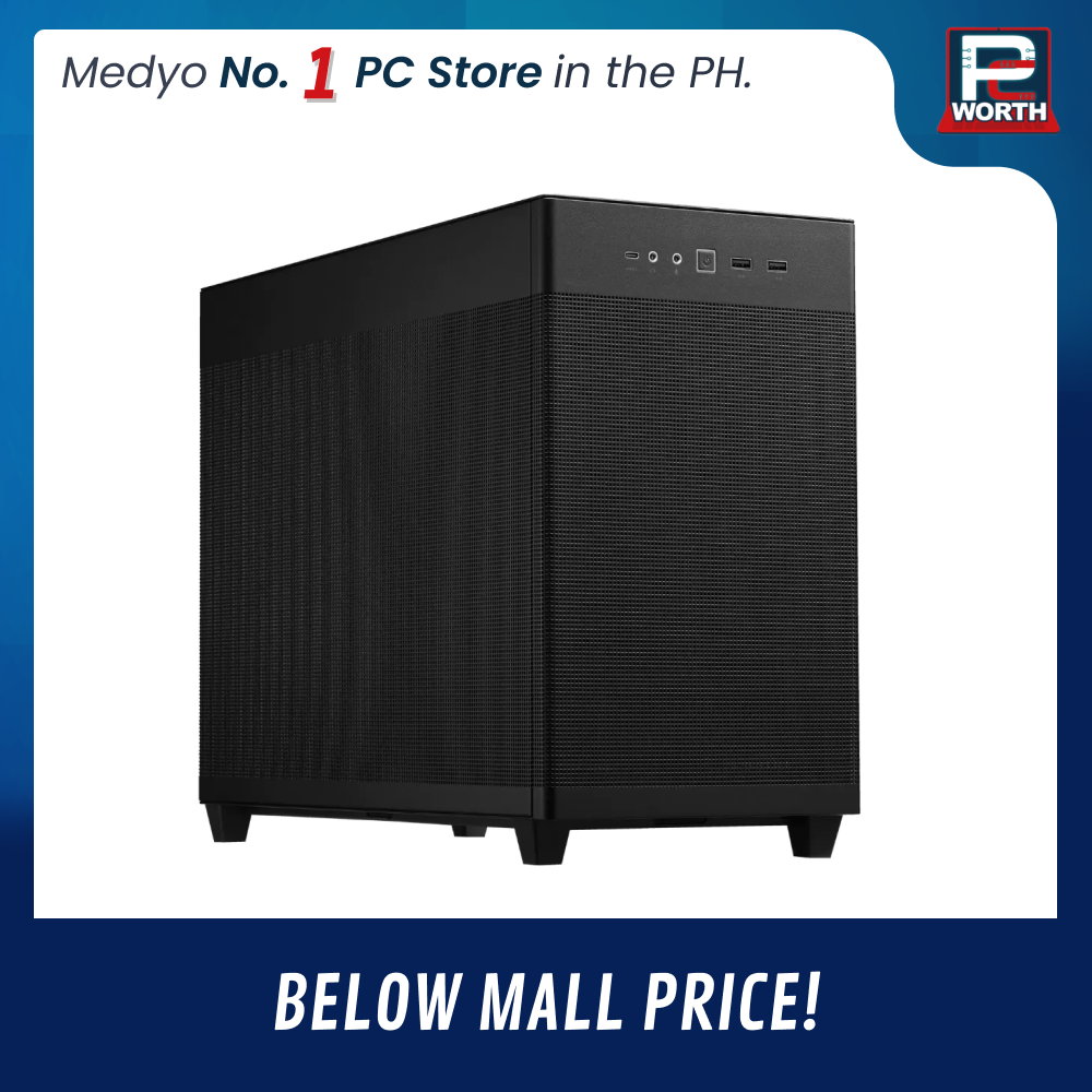 ASUS PRIME AP201 MESH BLACK 1 REGULAR FAN MATX CASE | PC Worth