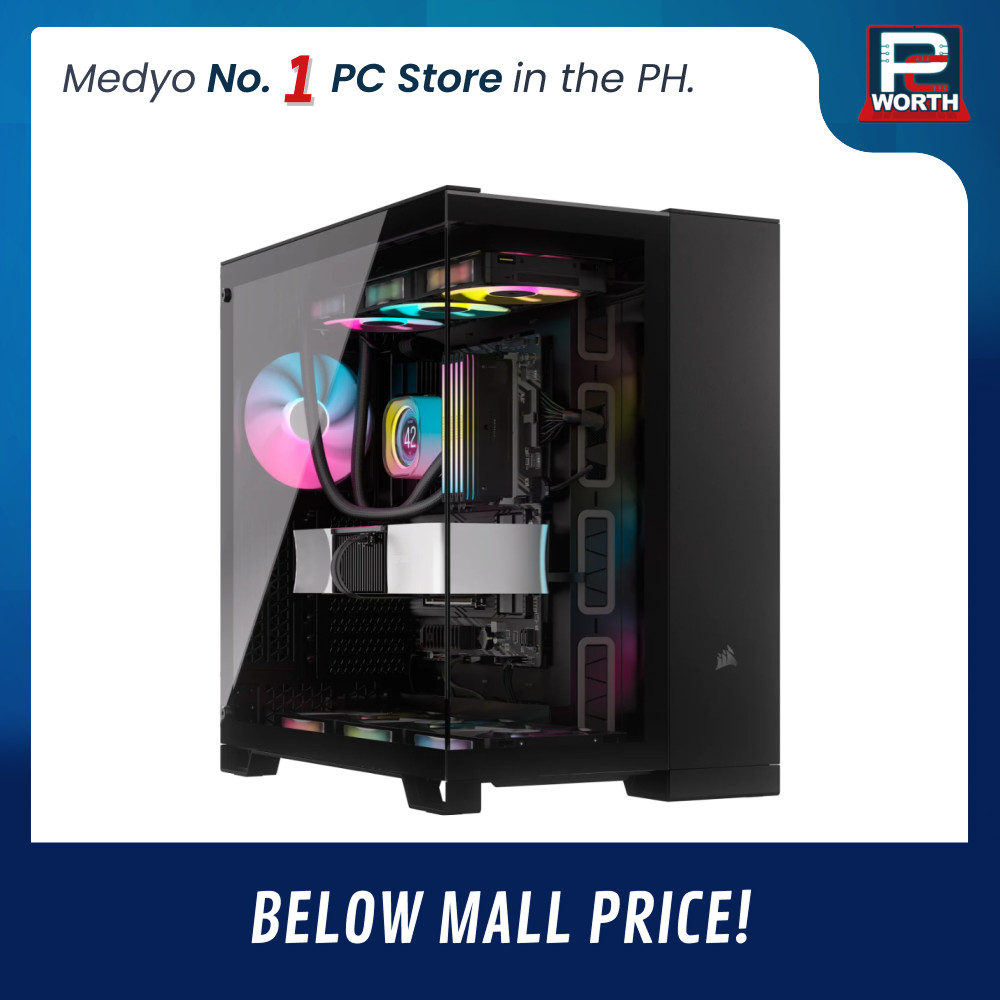 CORSAIR 6500X MID TOWER DUAL CHAMBER BLACK ATX CASE | PC Worth