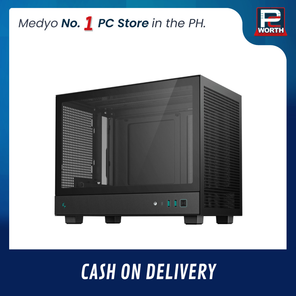 DEEPCOOL CH160 BLACK ITX NO FANS | PC Worth