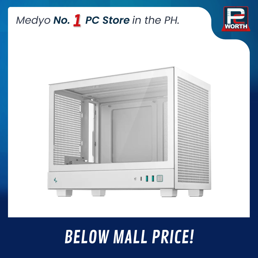 DEEPCOOL CH160 WHITE ITX CASE | PC Worth