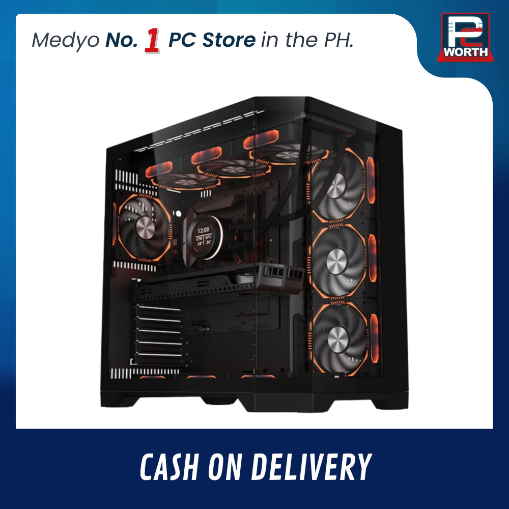 COOLMAN SPECTRA-LUXE BLACK ATX NO FANS | PC Worth