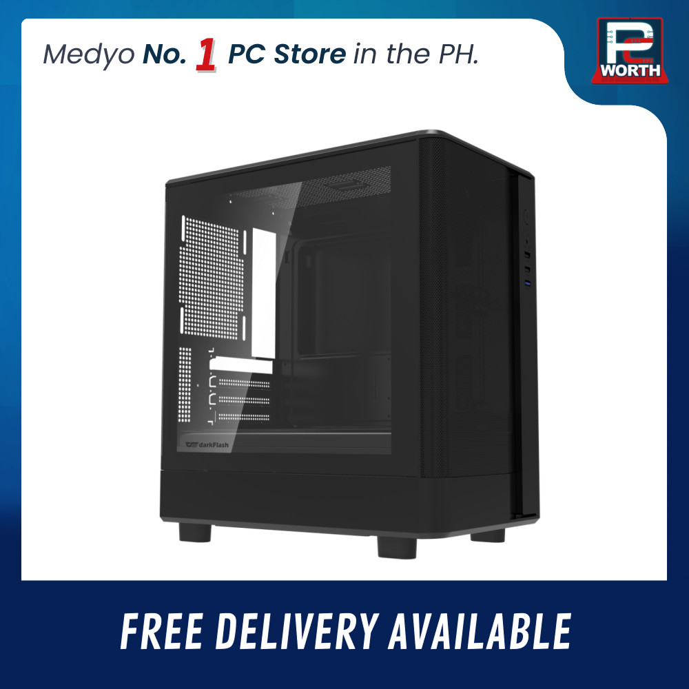 DARK FLASH DB330M MESH BLACK MATX CASE | PC Worth