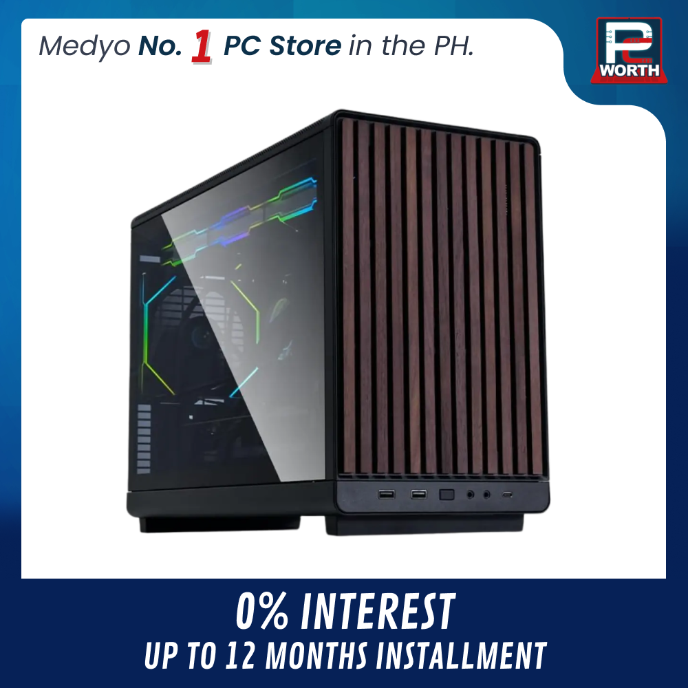 LIAN LI DAN A3 BLACK WOOD PANEL MATX | PC Worth