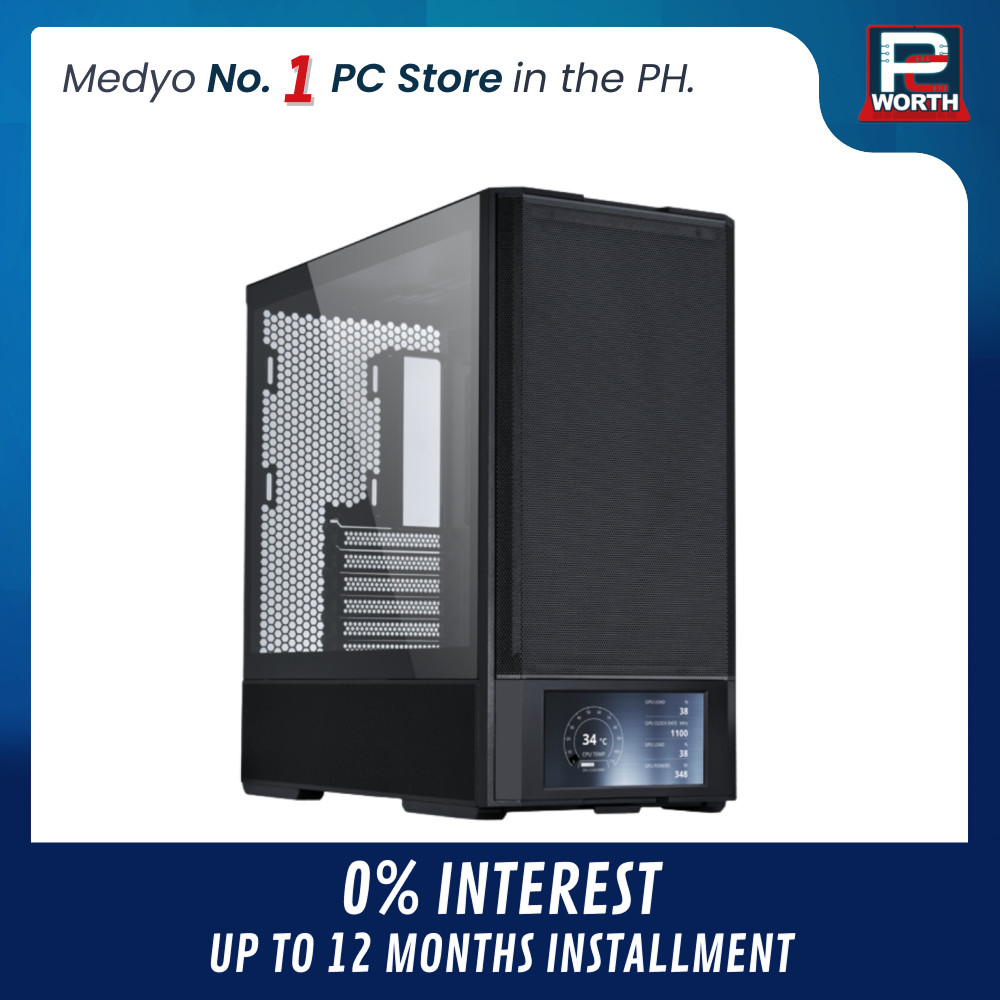 LIAN LI LANCOOL 207 DIGITAL LCD DISPLAY MATX BLACK | PC Worth