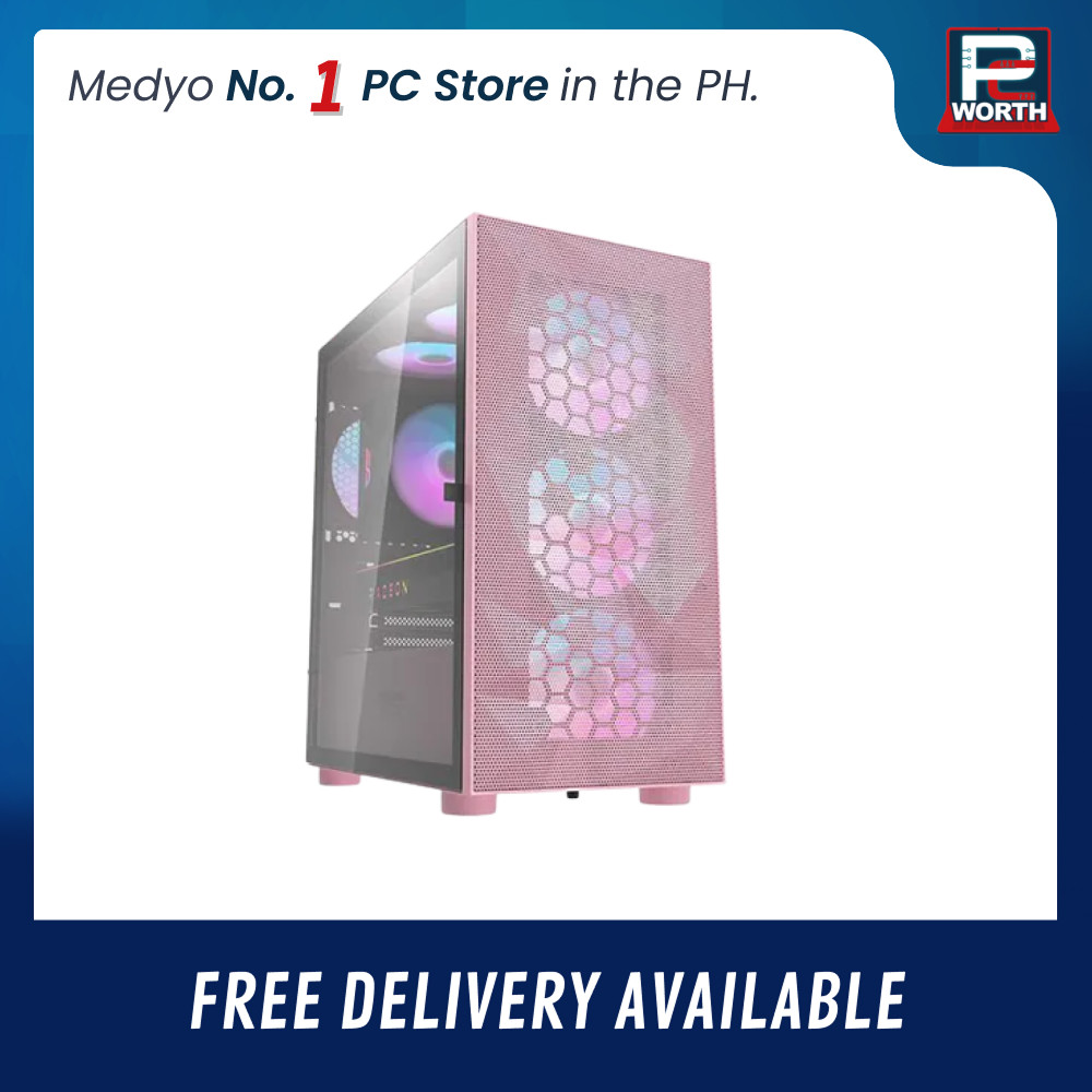 DARK FLASH DLM21 PINK M-ATX NO FANS | PC Worth