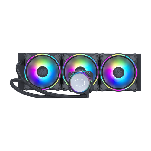 COOLER MASTER ML360 ILLUSION 3 FANS AIO COOLER (BLACK) | PC Worth