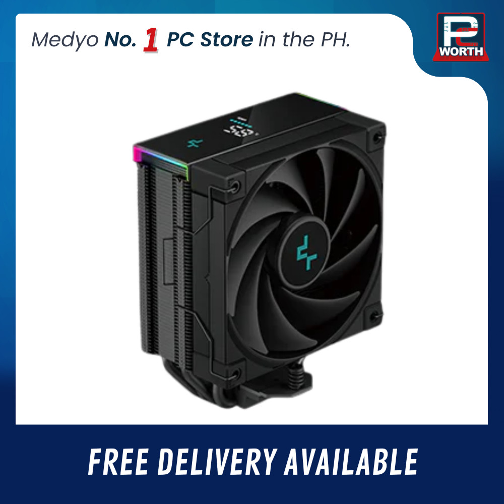 DEEPCOOL AK400 DIGITAL ARGB 1 FAN AIR COOLER (R-AK400-BKADMN-G) | PC Worth