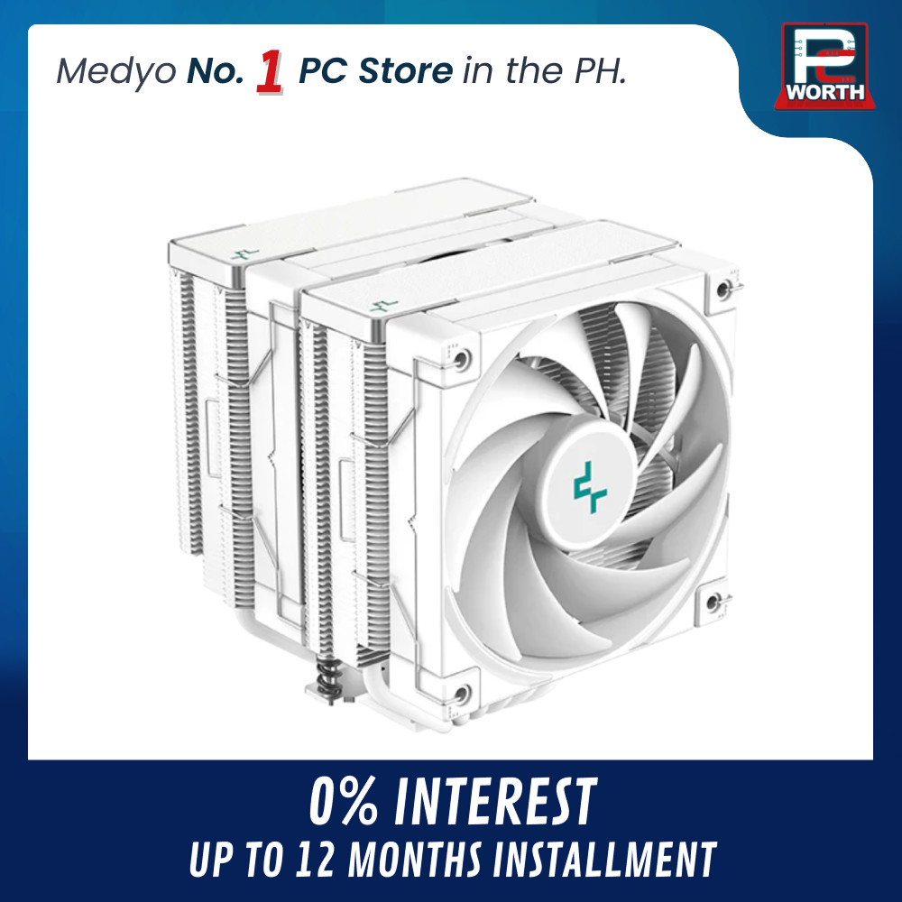 DEEPCOOL AK620 DIGITAL WHITE 2 FANS AIR COOLER (R-AK620-WHADMN-G) | PC ...