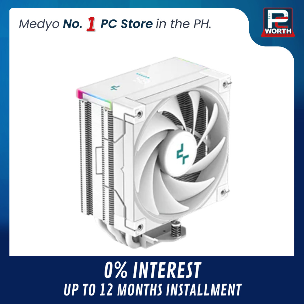 DEEPCOOL AK400 DIGITAL ARGB WHITE 1 FAN AIR COOLER (R-AK400-WHADMN-G ...