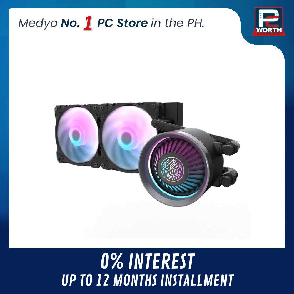 DARK FLASH NEBULA DN240 240MM ARGB AIO 2 FANS AIO COOLER | PC Worth