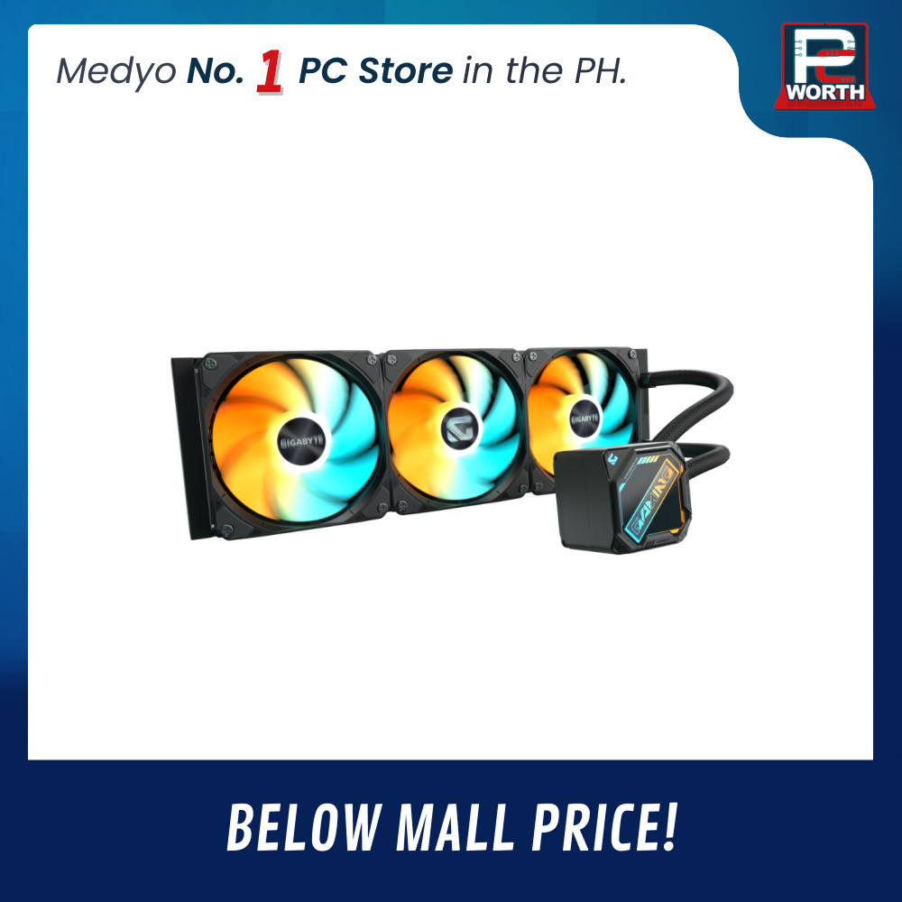 GIGABYTE GAMING GME-360 360MM ARGB EZ-CHAIN AIO 3 FANS AIO COOLER | PC ...