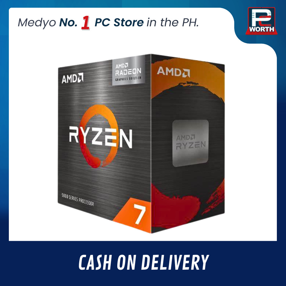 AMD RYZEN 7 5700G (AM4) WITH WRAITH STEALTH COOLER (BOXED) | PC Worth