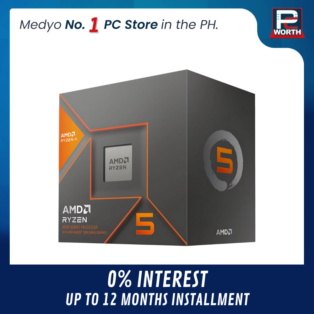 AMD RYZEN 5 8600G (AM5) WITH WRAITH STEALTH COOLER (BOXED) | PC Worth