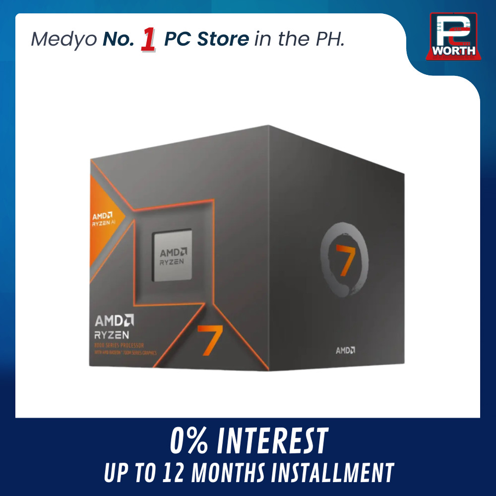 AMD RYZEN 7 8700G (AM5) WITH WRAITH SPIRE COOLER (BOXED) | PC Worth