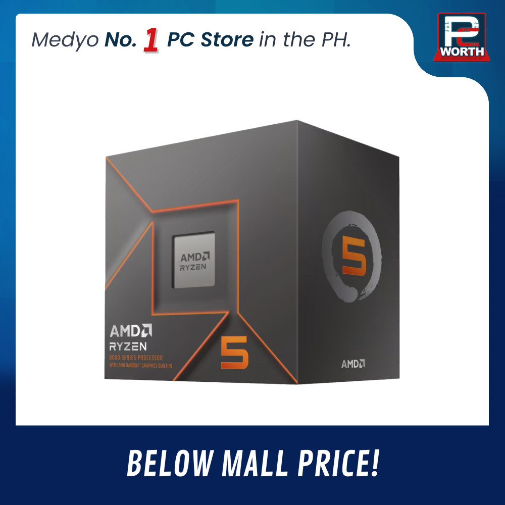 AMD RYZEN 5 8500G (AM5) WITH WRAITH STEALTH COOLER (BOXED) | PC Worth