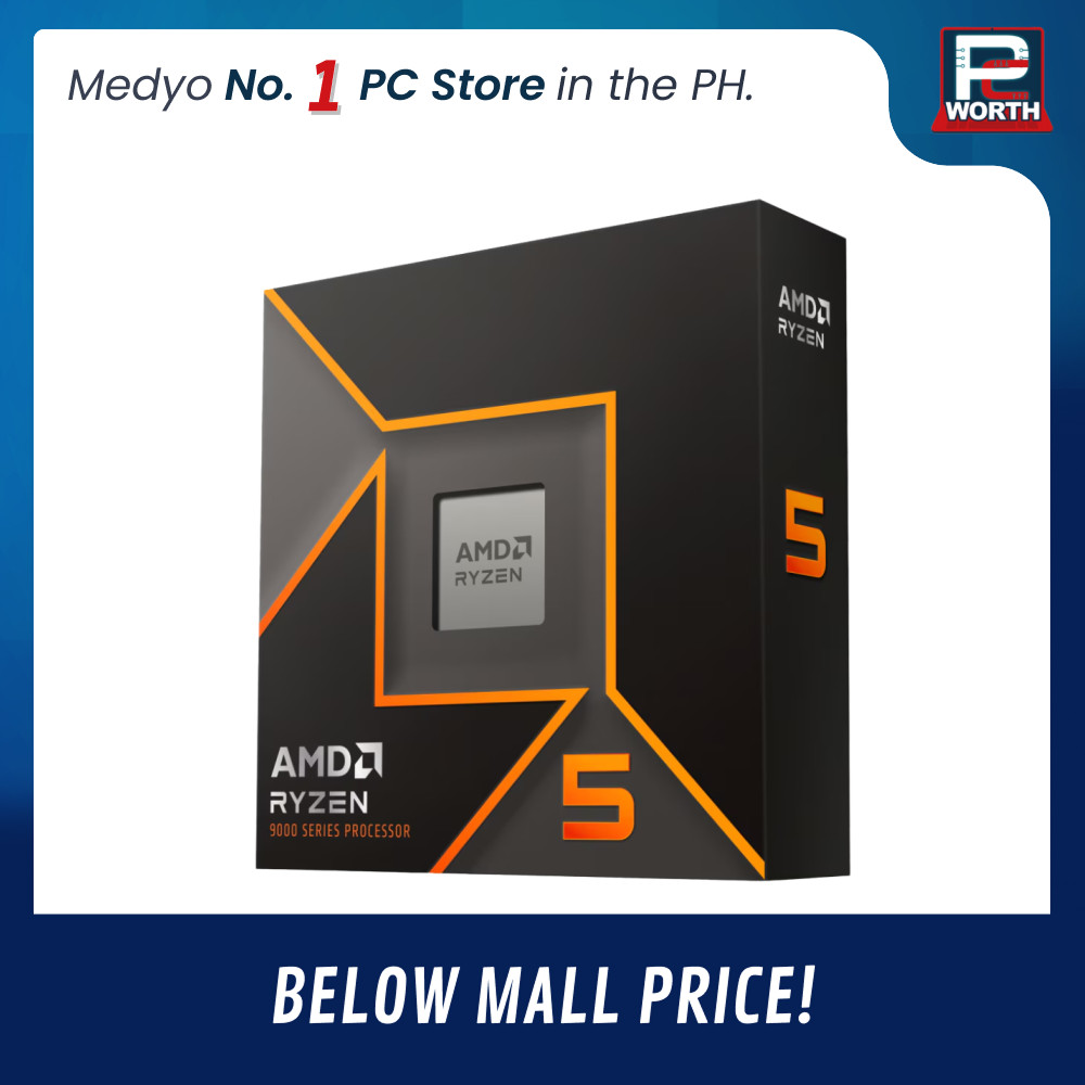 AMD RYZEN 5 9600X (AM5) WITHOUT COOLER (BOXED) | PC Worth