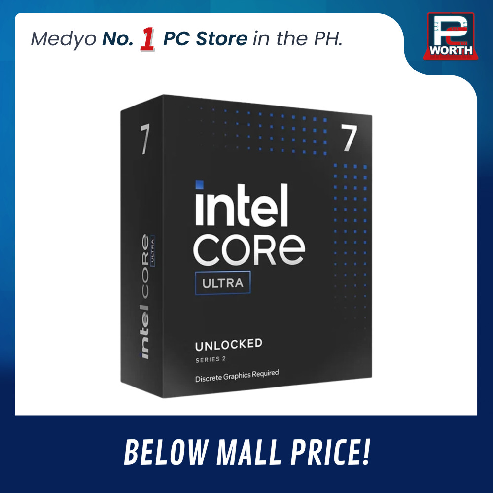 INTEL CORE ULTRA 7 265KF (LGA1851) WITHOUT COOLER (BOXED) | PC Worth