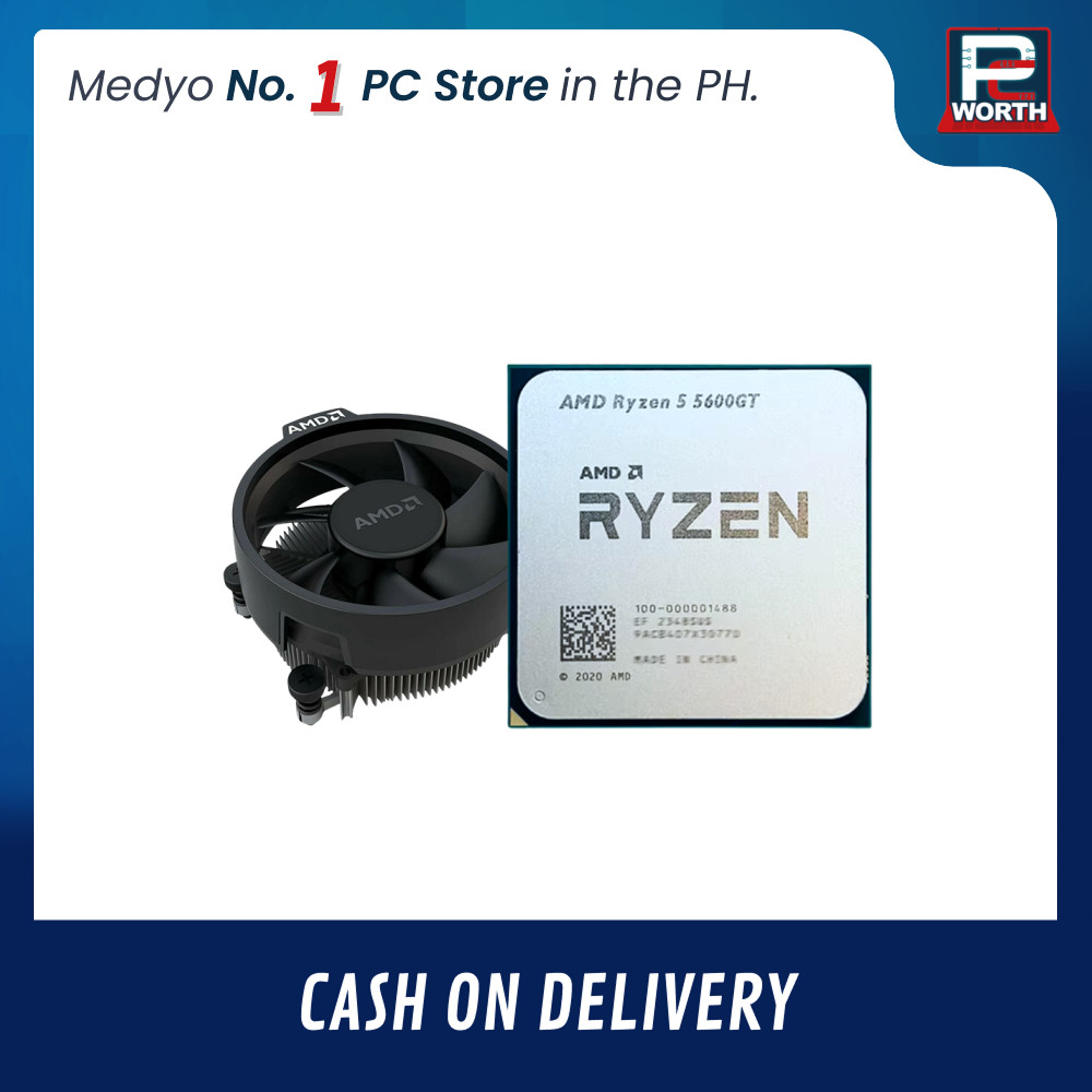 AMD RYZEN 5 5600GT MPK (AM4) WITH WRAITH STEALTH COOLER (TRAY TYPE ...
