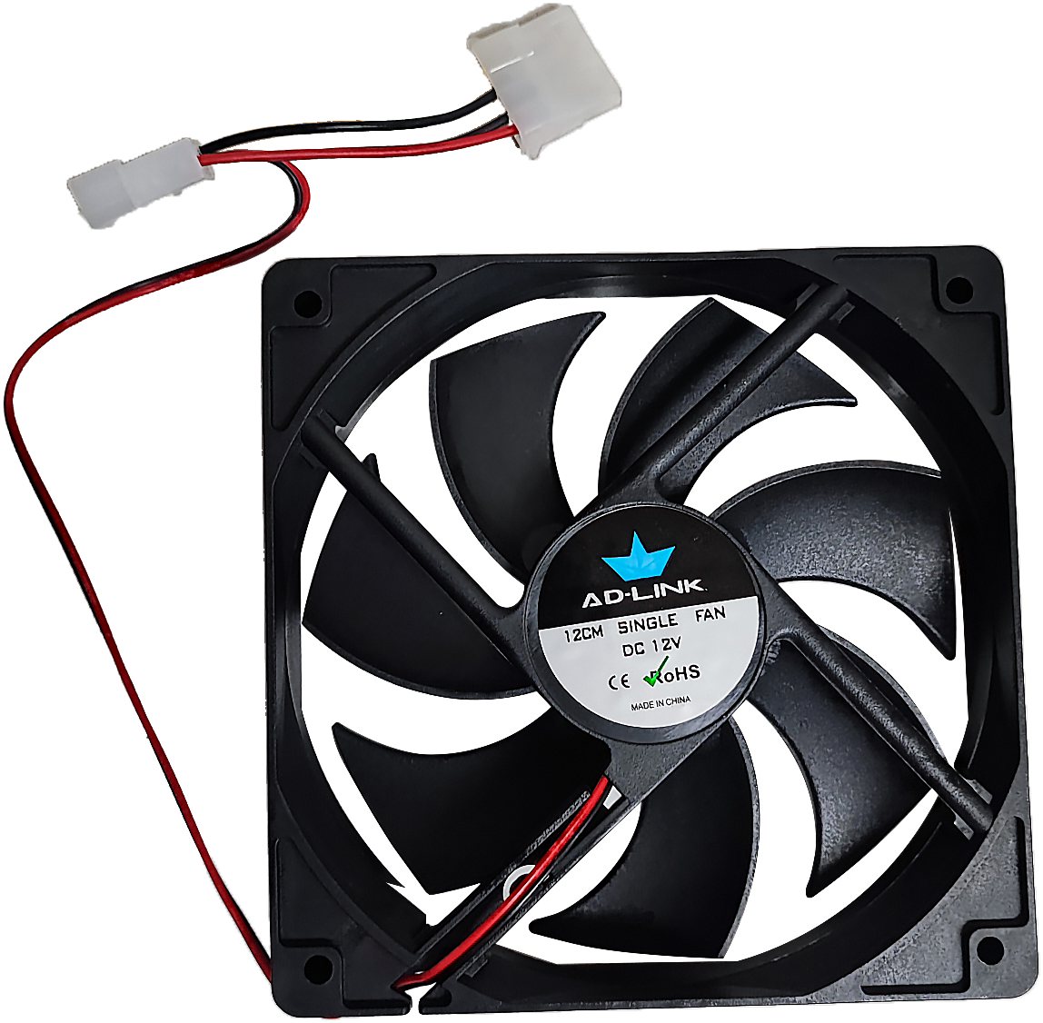 AD-LINK 120MM CASE FAN ALL BLACK | PC Worth