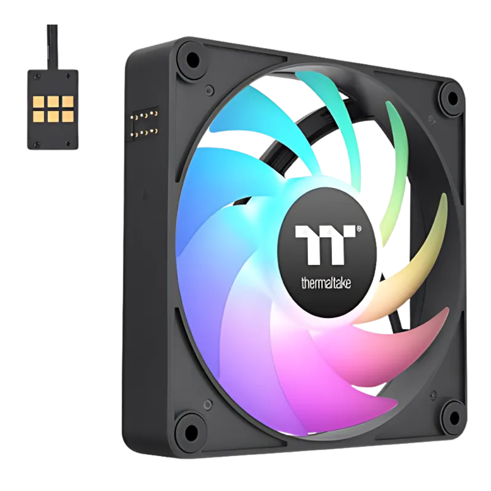 THERMALTAKE CT120 EX 120MM 3 IN 1 MAGNETIC ARGB BLACK CASE FAN | PC Worth