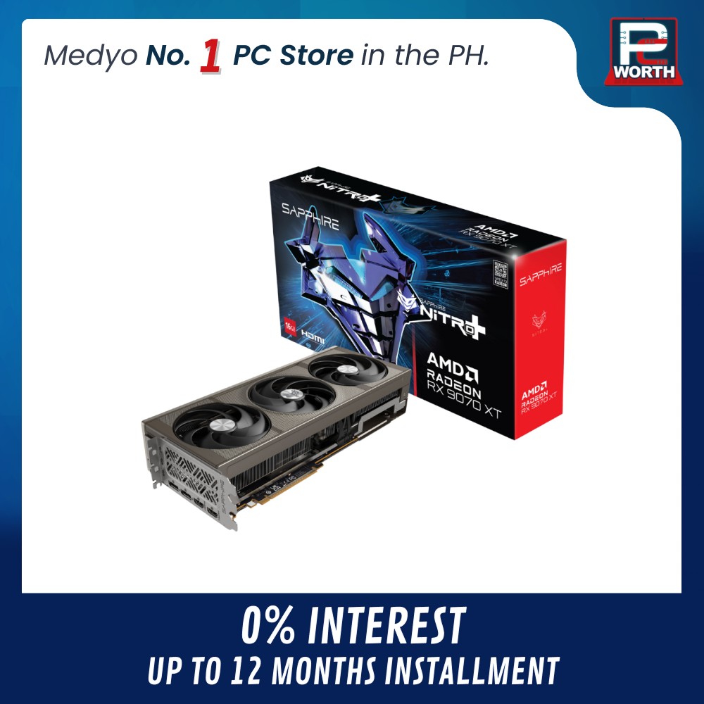 RADEON RX 9070 SAPPHIRE NITRO+AMD GAMING OC 16GB GDDR6 BLACK TRIPLE FAN ...