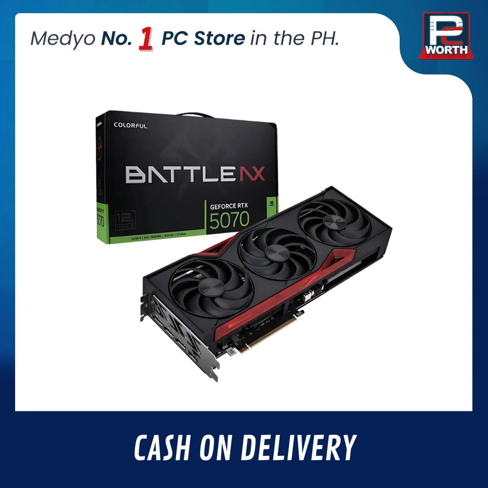GEFORCE RTX 5070 COLORFUL BATTLE AX NB EX 12GB-V GDDR7 TRIPLE FAN | PC ...