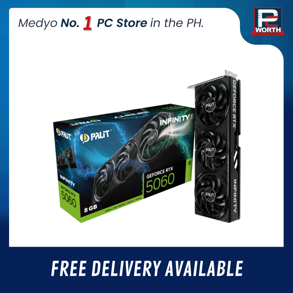 GEFORCE RTX 5060 PALIT INFINITY 3 8GB GDDR7 TRIPLE FAN | PC Worth
