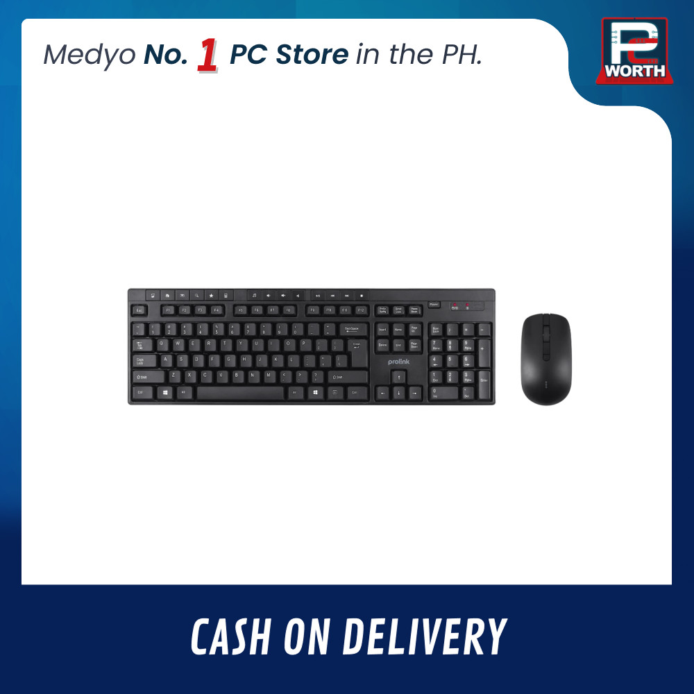 PROLINK PCWM-7005 KEYBOARD AND MOUSE WIRELESS COMBO | PC Worth