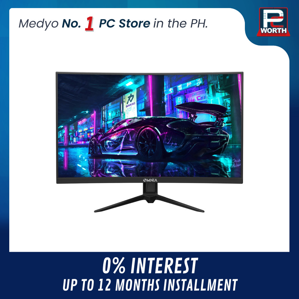 OMNIA CV27HDC 27" 165HZ FHD VA CURVED GAMING MONITOR | PC Worth