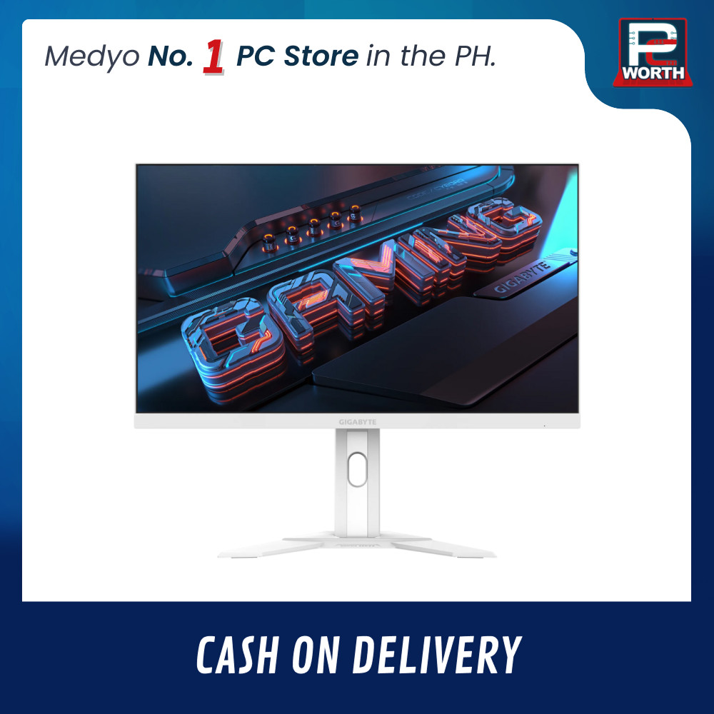 GIGABYTE M27QA ICE 27" 180HZ QHD SS IPS KVM WHITE GAMING MONITOR | PC Worth