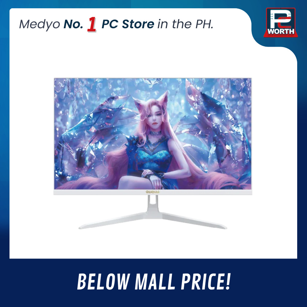 GAMDIAS VENUS HD24IFW II WHITE 24" 200HZ FHD IPS GAMING MONITOR | PC Worth