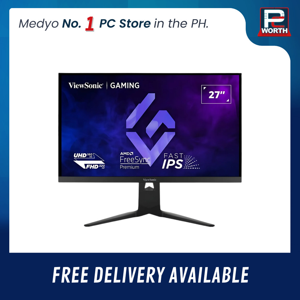 VIEWSONIC XG275D1 FLAT 27" 160HZ 4K UHD IPS GAMING MONITOR | PC Worth