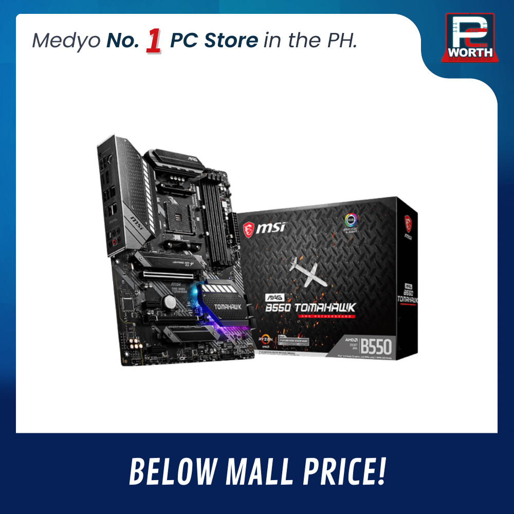 MSI MAG B550 TOMAHAWK DDR4 ATX AM4 | PC Worth