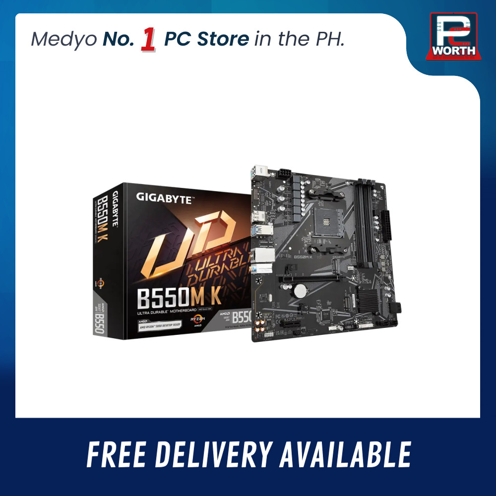 GIGABYTE B550M K DDR4 MATX AM4 | PC Worth