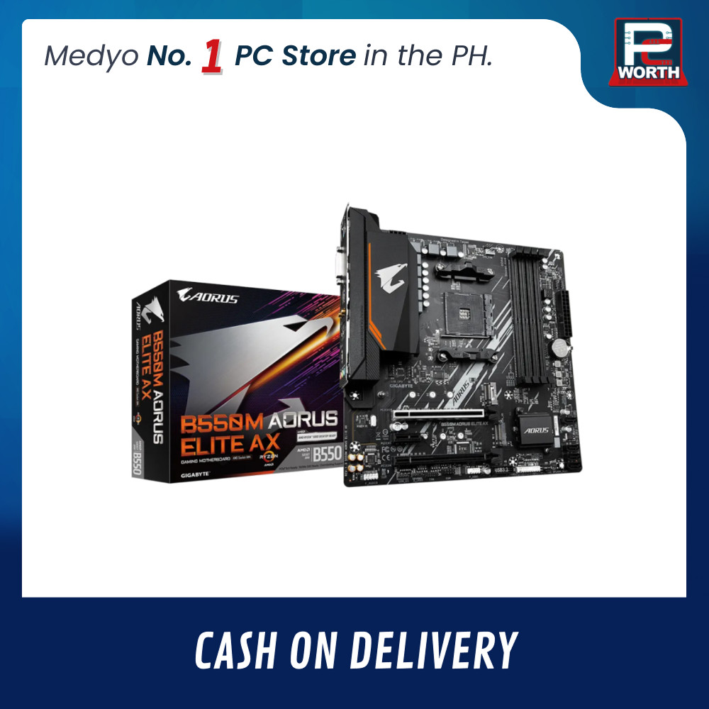 GIGABYTE B550M AORUS ELITE AX DDR4 MATX AM4 | PC Worth