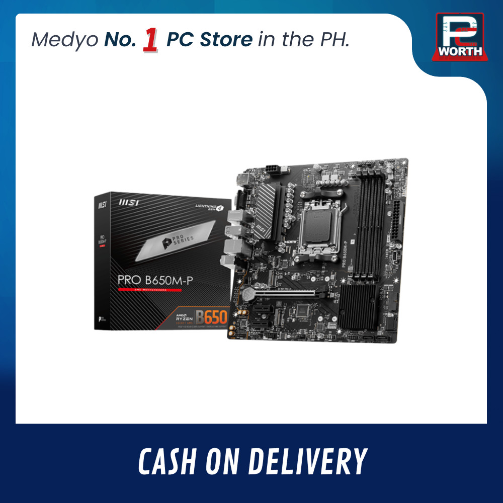 MSI PRO B650M-P DDR5 MATX AM5 | PC Worth