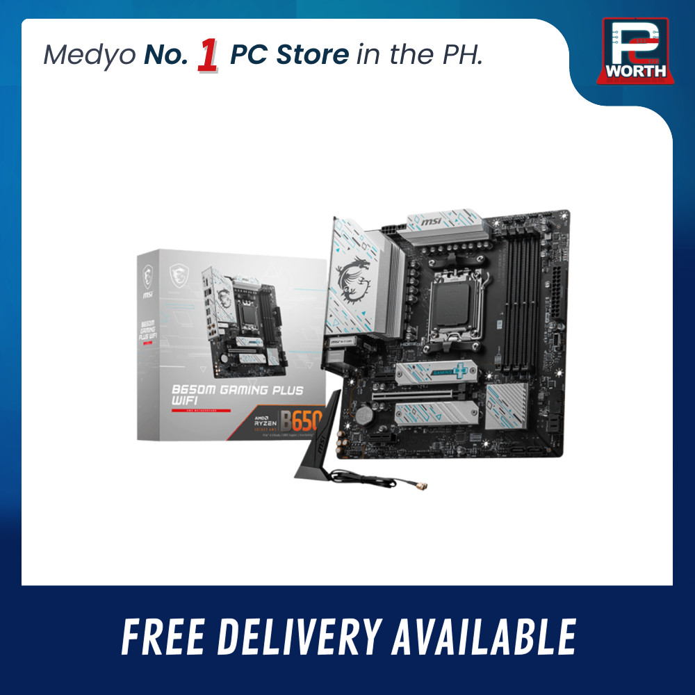MSI B650M GAMING PLUS WIFI DDR5 MATX AM5 | PC Worth