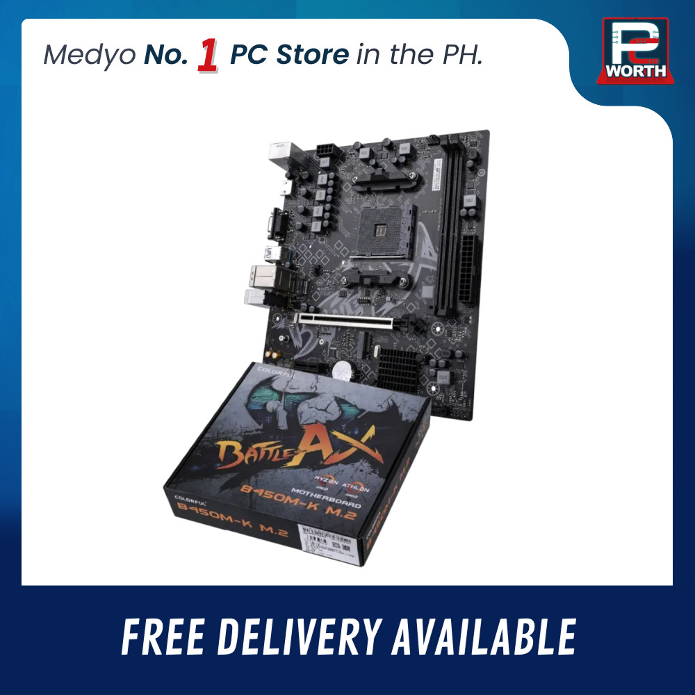 COLORFUL BATTLE-AX B450M-K M.2 V14 DDR4 MATX AM4 | PC Worth