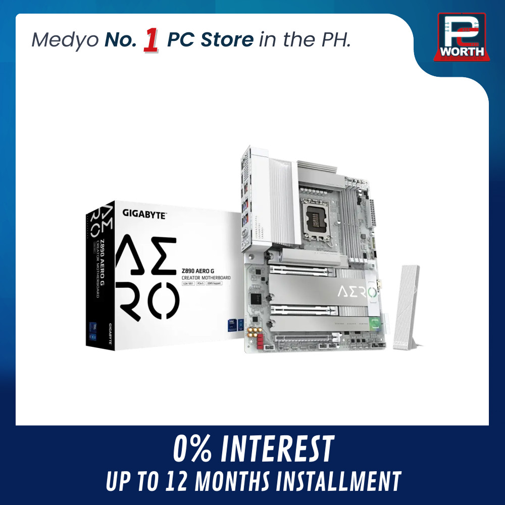 GIGABYTE Z890 AERO G WHITE DDR5 ATX LGA1851 | PC Worth