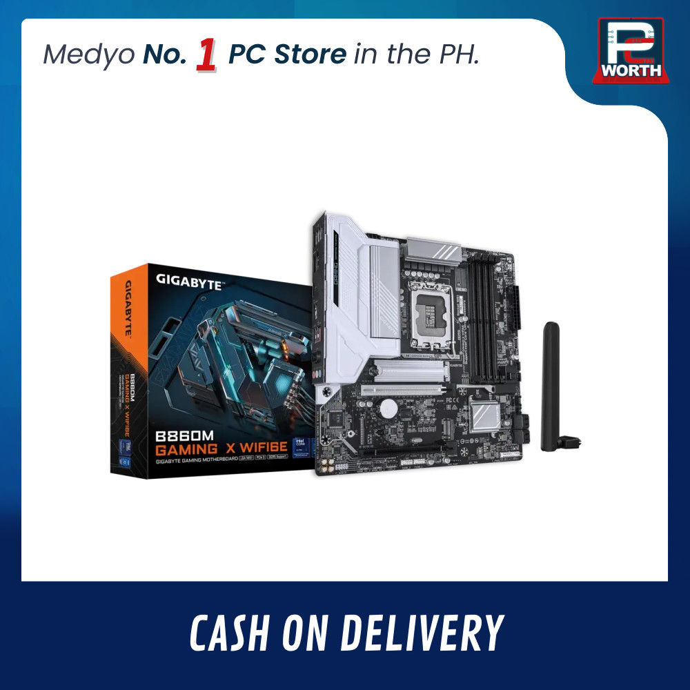 GIGABYTE B860M GAMING X WIFI6E DDR5 MATX LGA1851 | PC Worth