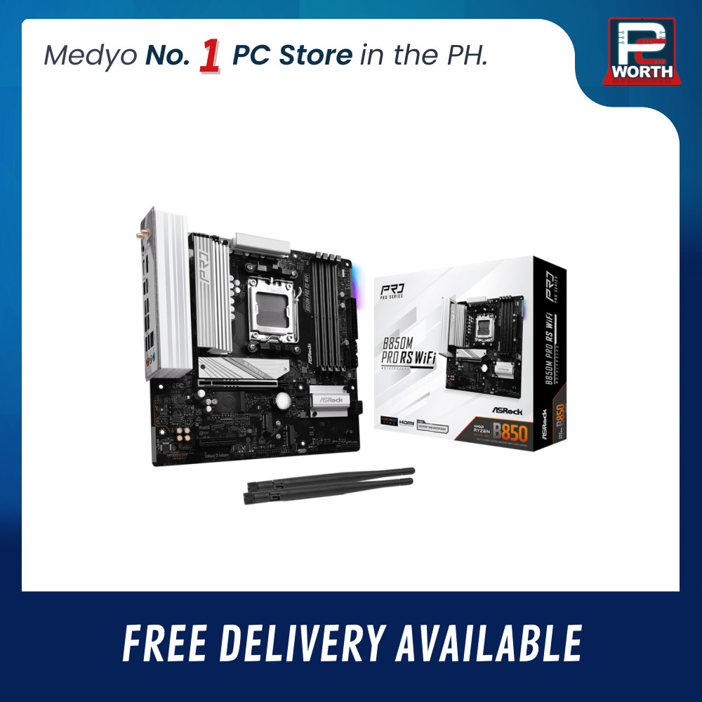 ASROCK B850M PRO RS WIFI DDR5 MATX AM5 | PC Worth
