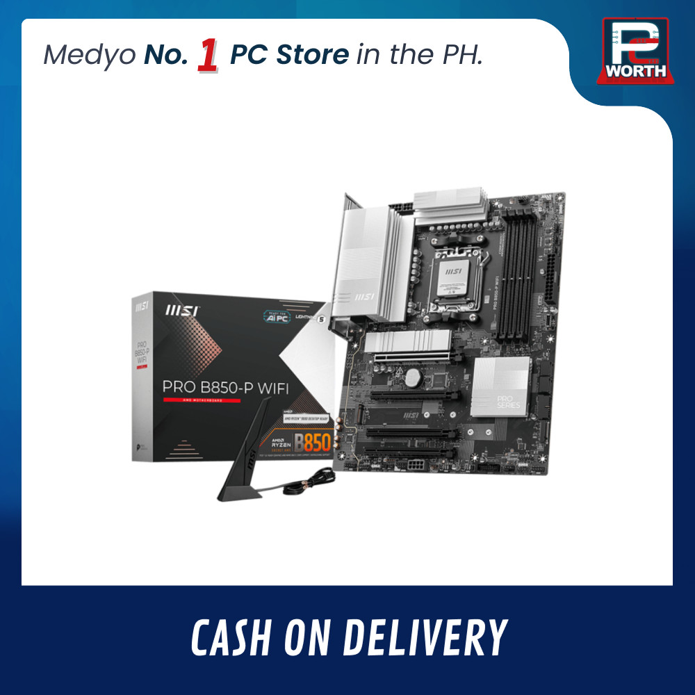 MSI PRO B850-P WIFI DDR5 ATX AM5 | PC Worth