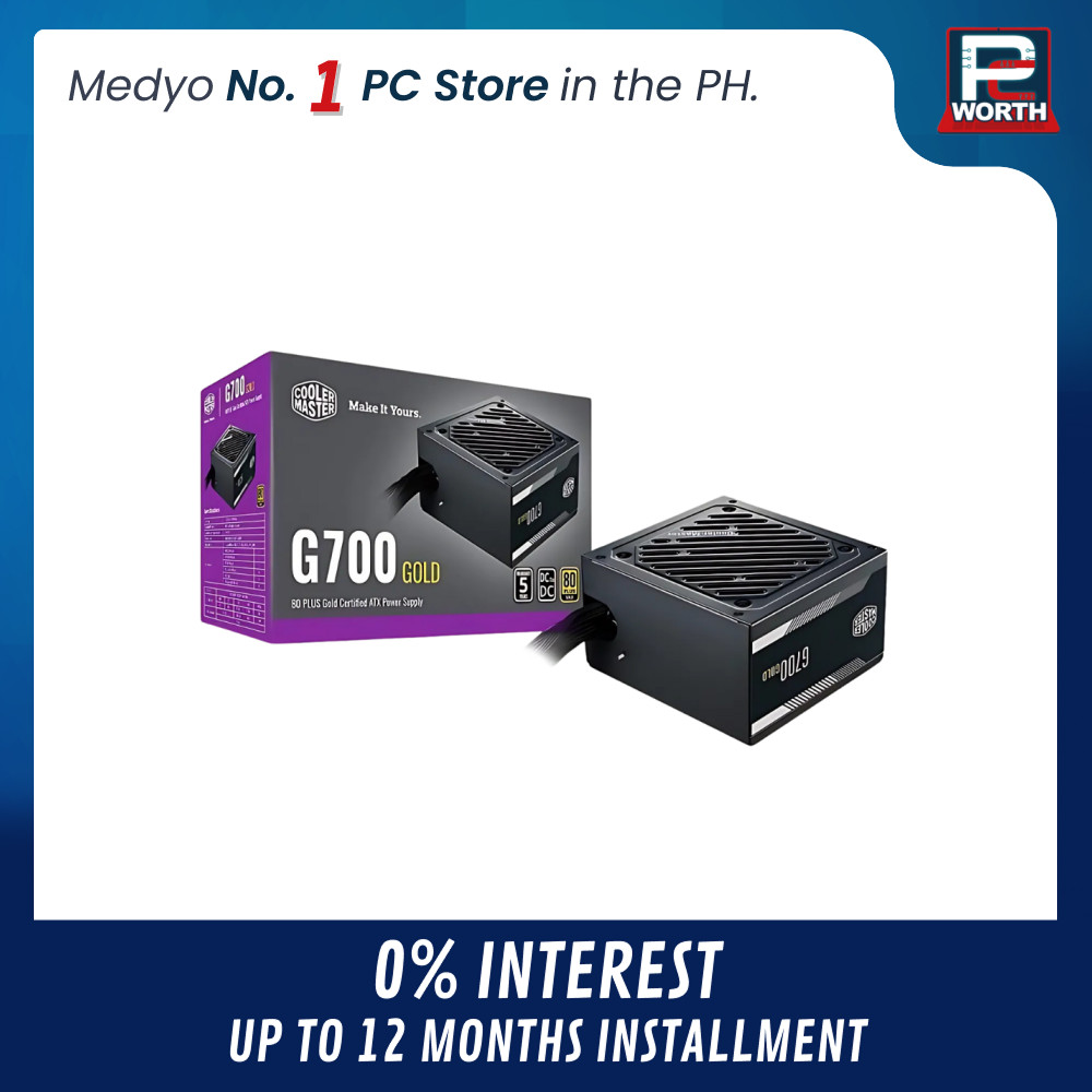 COOLER MASTER G700 700W 80+ GOLD BLACK NON MODULAR | PC Worth