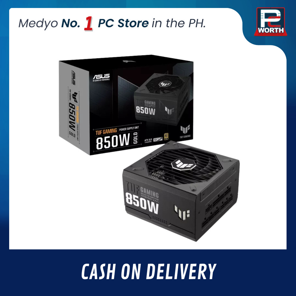 ASUS TUF GAMING 850G WITH PCIE 5.0 850W 80+ GOLD FULLY MODULAR | PC Worth