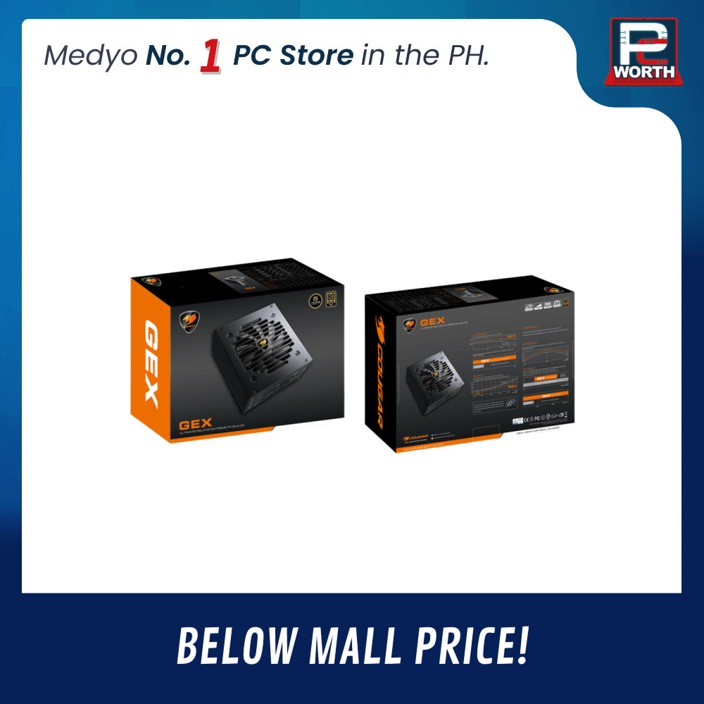 COUGAR GEX 750W 80+ GOLD FULLY MODULAR | PC Worth