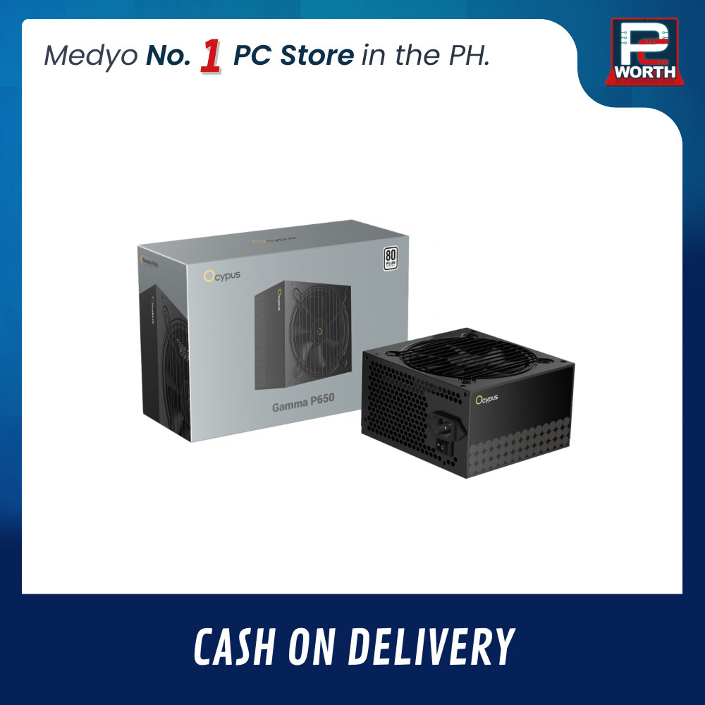 OCYPUS GAMMA P650 BLACK 650W 80+ WHITE ATX NON MODULAR | PC Worth