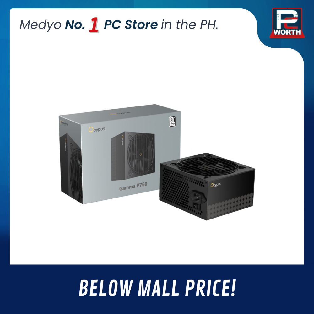 OCYPUS GAMMA P750 BLACK 750W 80+ WHITE ATX NON MODULAR | PC Worth