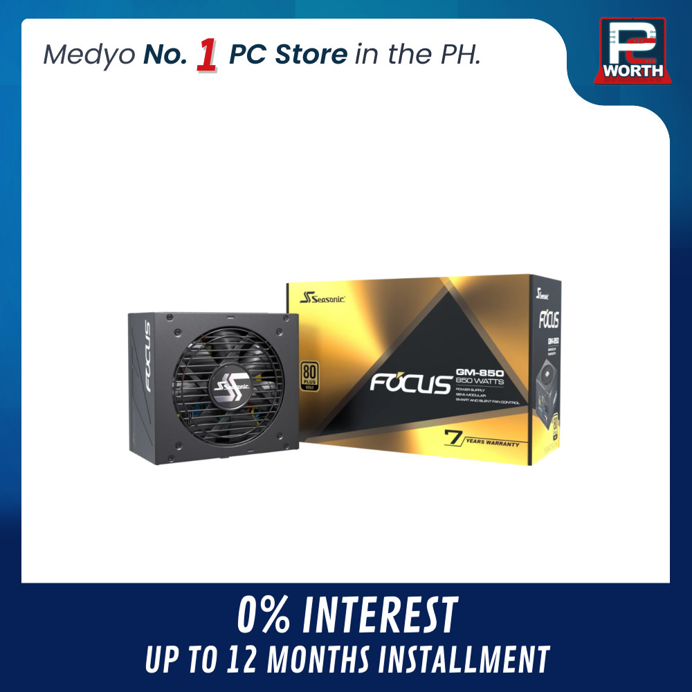 SEASONIC SSR-850FM FOCUS PLUS 850W 80+ GOLD ATX SEMI MODULAR | PC Worth