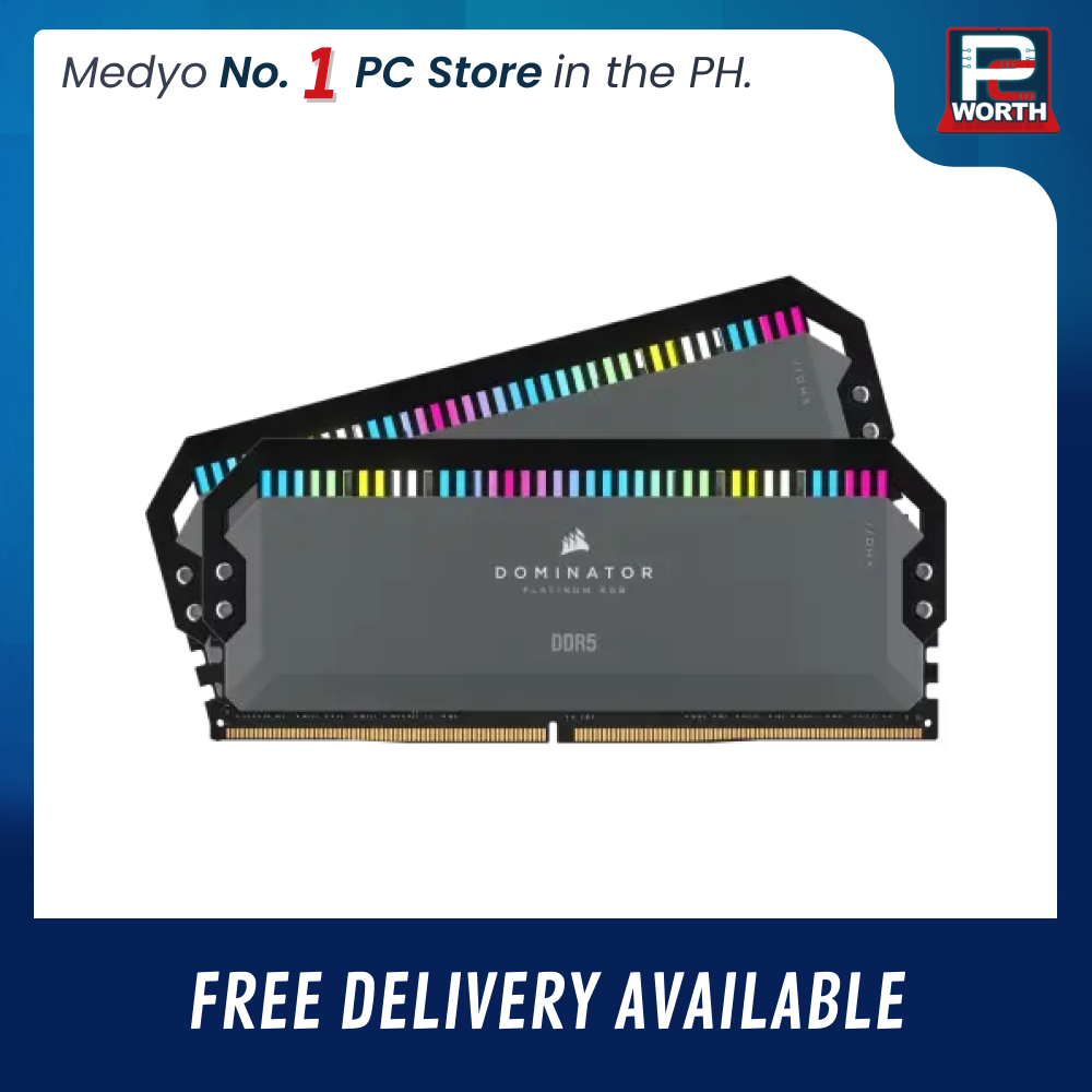 CORSAIR DOMINATOR PLATINUM RGB BLACK 16GBx2=32GB 5600MHZ DDR5 EXPO | PC ...